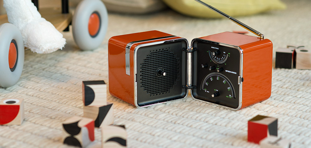 Meet the Cubo Radio – the original boombox - Beyond Toscano